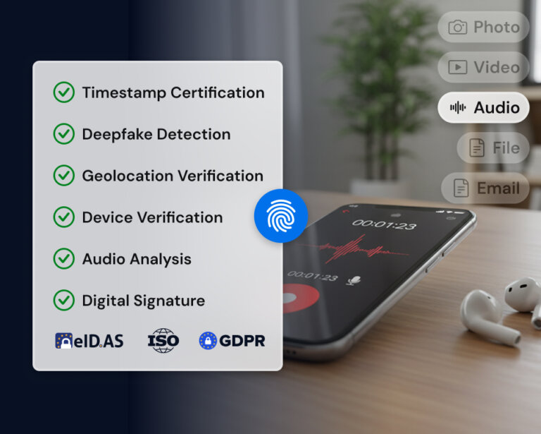 TrueScreen | Certifica l'autenticità di foto, video, e-mail e file