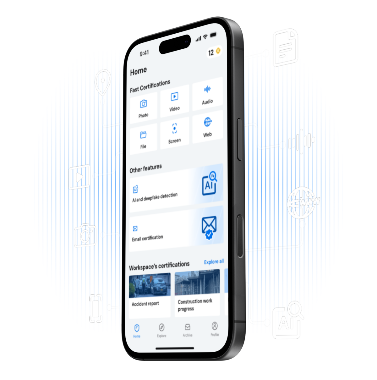 TrueScreen App: Certify any data from your smartphone